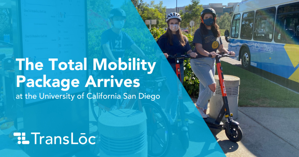 The Total Mobility Package Arrives at UC San Diego - TransLoc