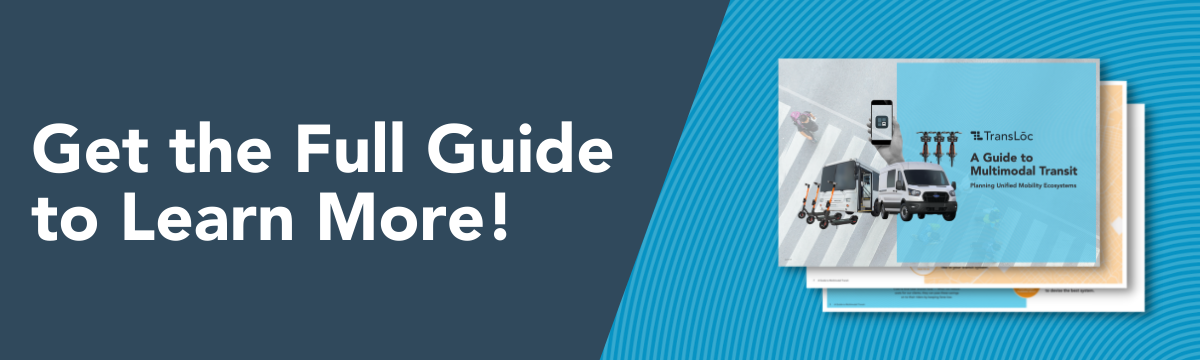 Benefits of Multimodal Transportation - TransLoc